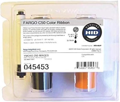 Fargo 45453 YMCKO Ribbon Cartridge | Kuwait Labels